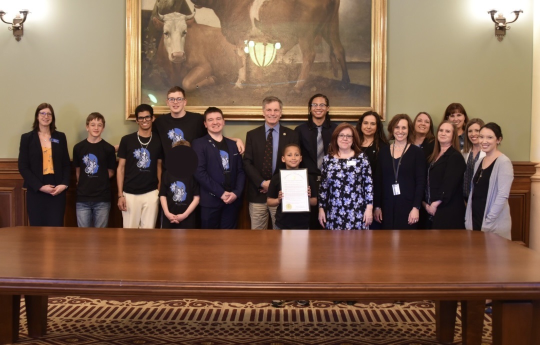 April 11, 2024 Proclamation Signing - Wyoming Department of Family Services